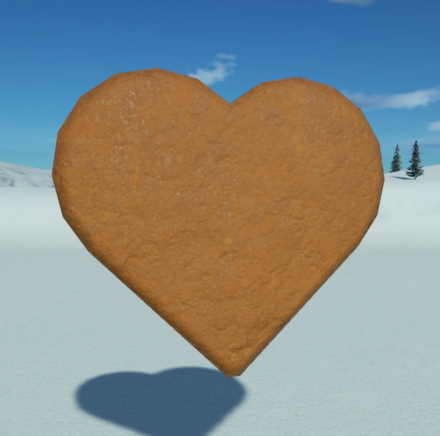 Gingerbread Cutout - Heart | Planet Coaster Wiki | Fandom
