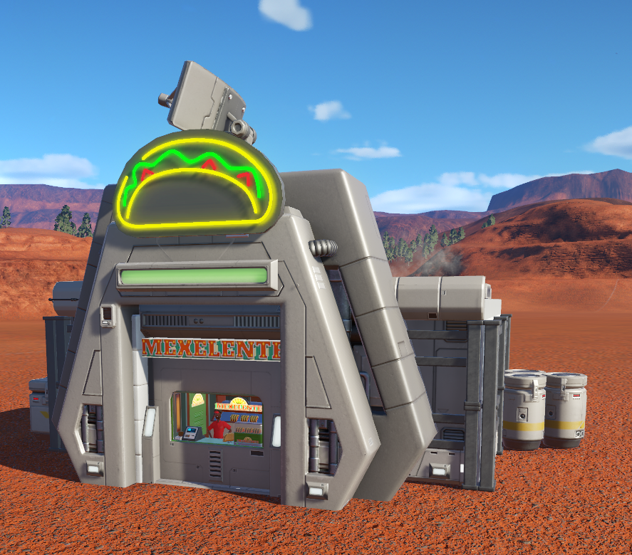 Sci Fi Food Stall | Planet Coaster Wiki | Fandom