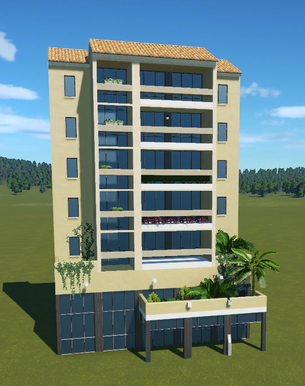 Riviera Building 12 | Planet Coaster Wiki | Fandom