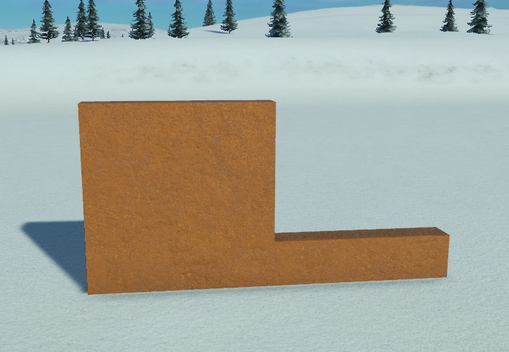 Gingerbread Wall 4m Station Surround 2 | Planet Coaster Wiki | Fandom
