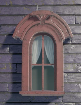 Haunted House Window