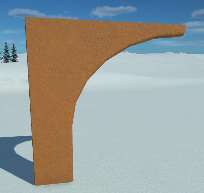 Gingerbread Rounded Half Arch | Planet Coaster Wiki | Fandom