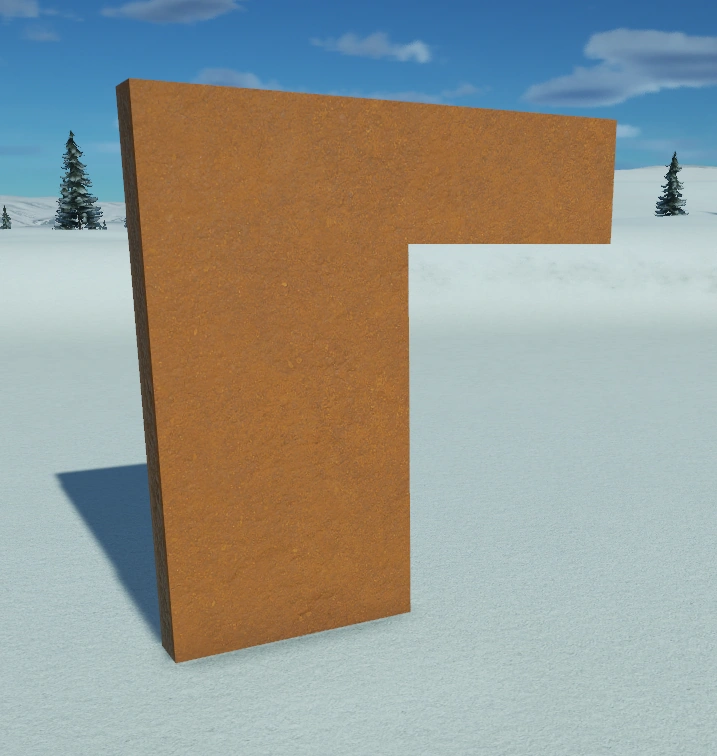 Gingerbread Wall 4m Station Surround 1 | Planet Coaster Wiki | Fandom