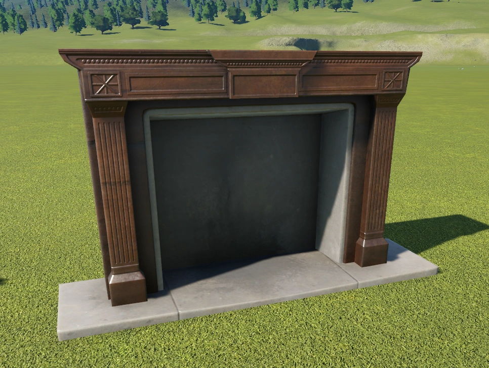 Spooky Fireplace | Planet Coaster Wiki | Fandom