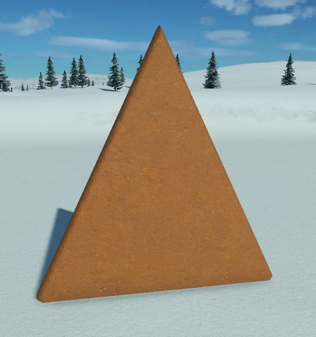 GIngerbread Wall 4m Gable End | Planet Coaster Wiki | Fandom