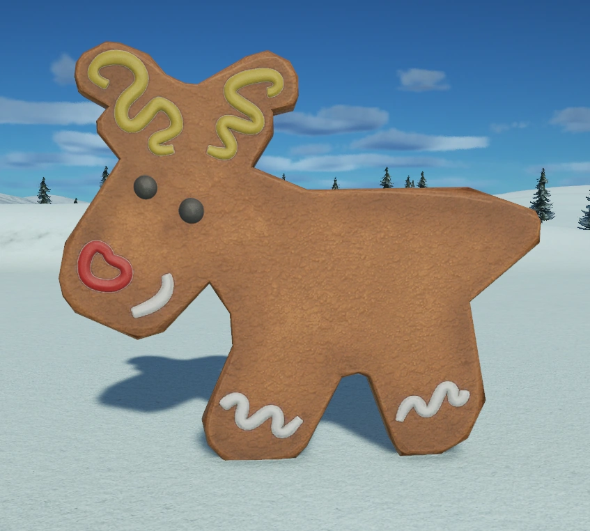 Gingerbread Deer | Planet Coaster Wiki | Fandom
