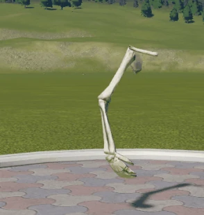 Spooky Skeleton Animatronic Arm 2 | Planet Coaster Wiki | Fandom