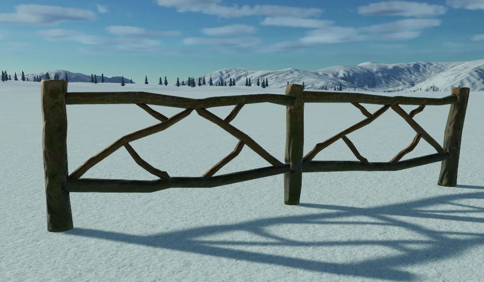 Fairytale Fence 4m | Planet Coaster Wiki | Fandom