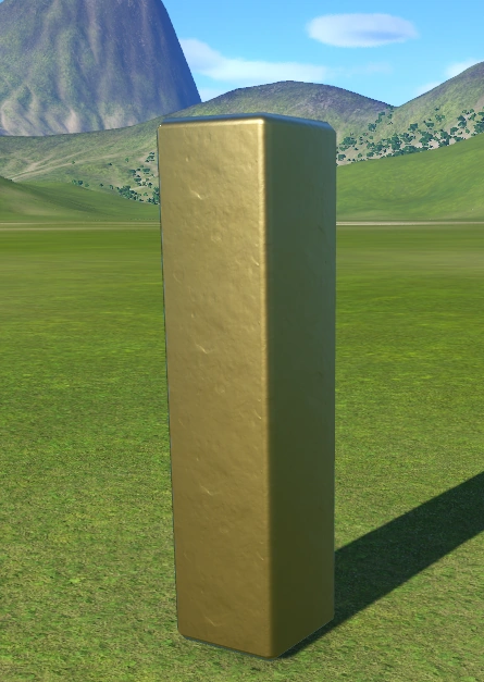 Temple Gold Block 1m 4m 1m | Planet Coaster Wiki | Fandom