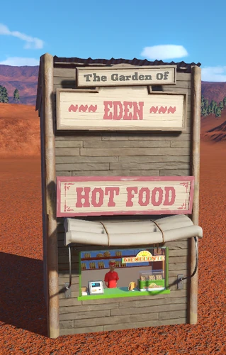 Western Simple Food Stall | Planet Coaster Wiki | Fandom