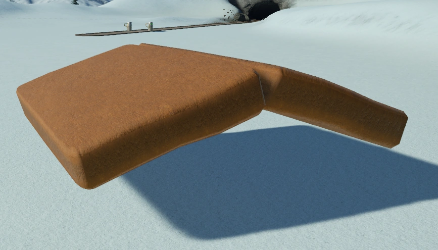 Gingerbread Roof 1m Ridge | Planet Coaster Wiki | Fandom
