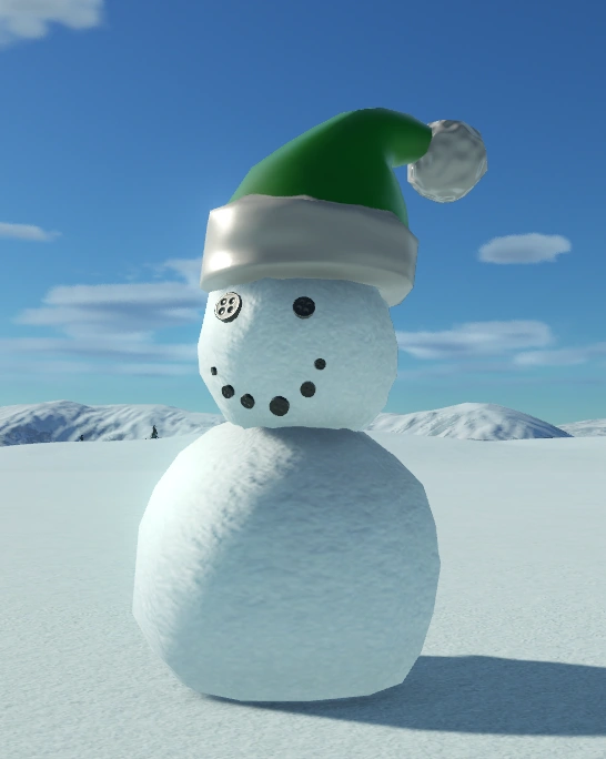Snowman Wooly Hat | Planet Coaster Wiki | Fandom