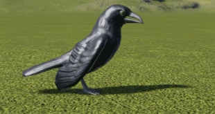 Spooky Animatronic Crow 1 | Planet Coaster Wiki | Fandom