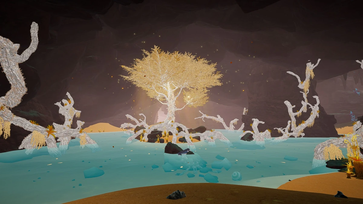 Golden Tree Cavern | Planet Crafter Wiki | Fandom