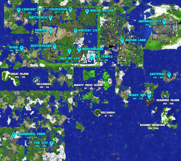 Coordinates | Planet of Cubes Wiki | Fandom