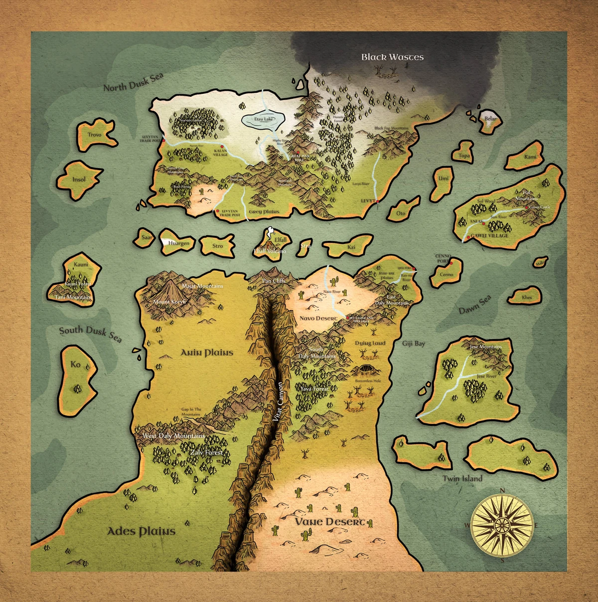 Geography of Goshen | Planet of Goshen Wiki | Fandom