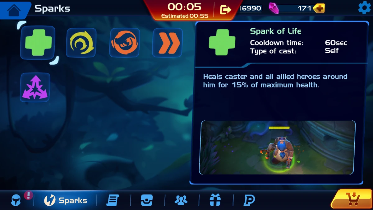 Spark | Planet of Heroes Wiki | Fandom