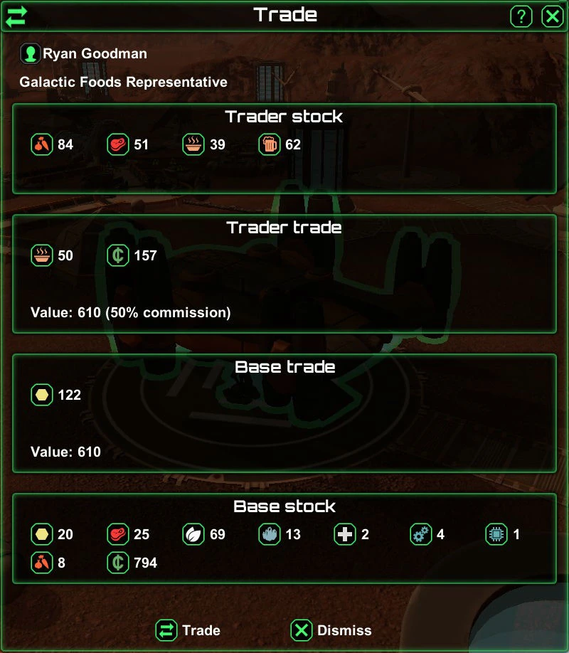 Trading | Planetbase Wikia | Fandom