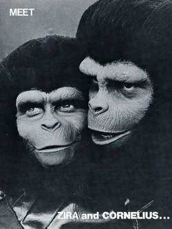 Zira Planet Of The Apes Kiss PLANET OF THE APES Remake Review