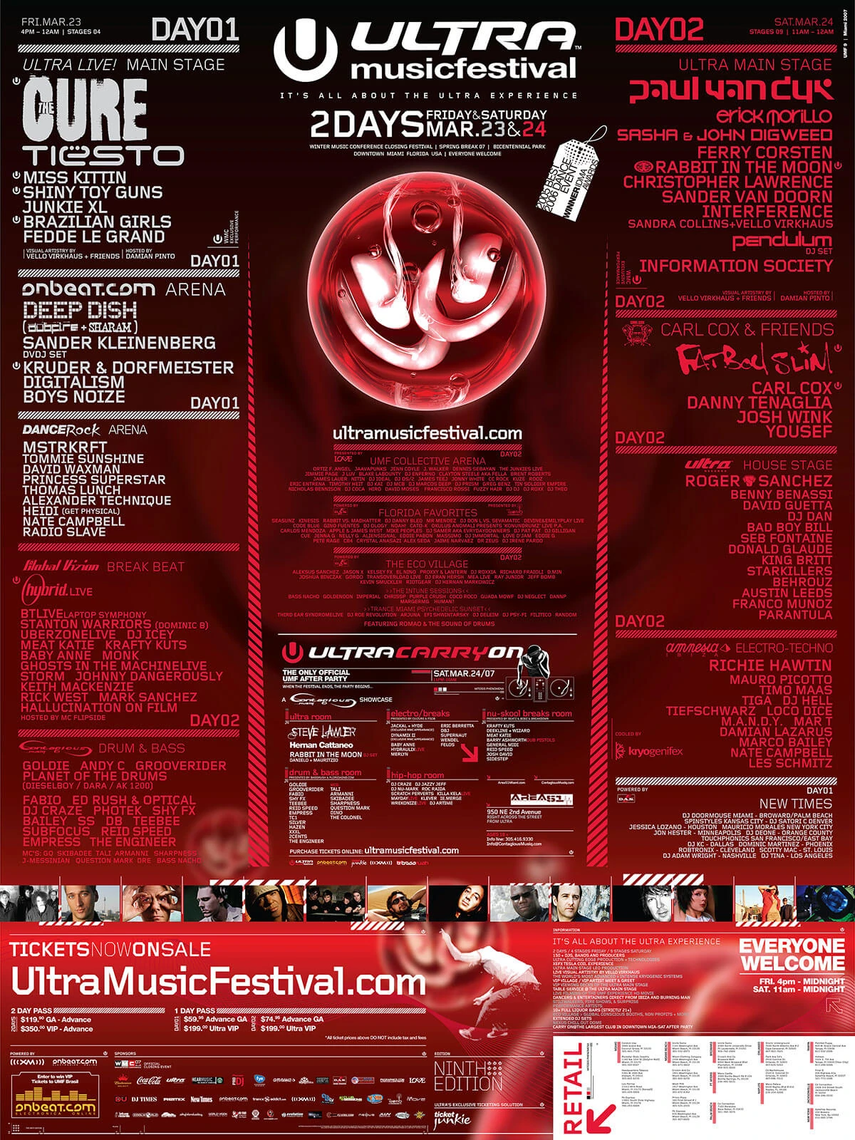 DJ Set - 2007-03-24 Ultra Music Festival Winter Music Conference Miami ...