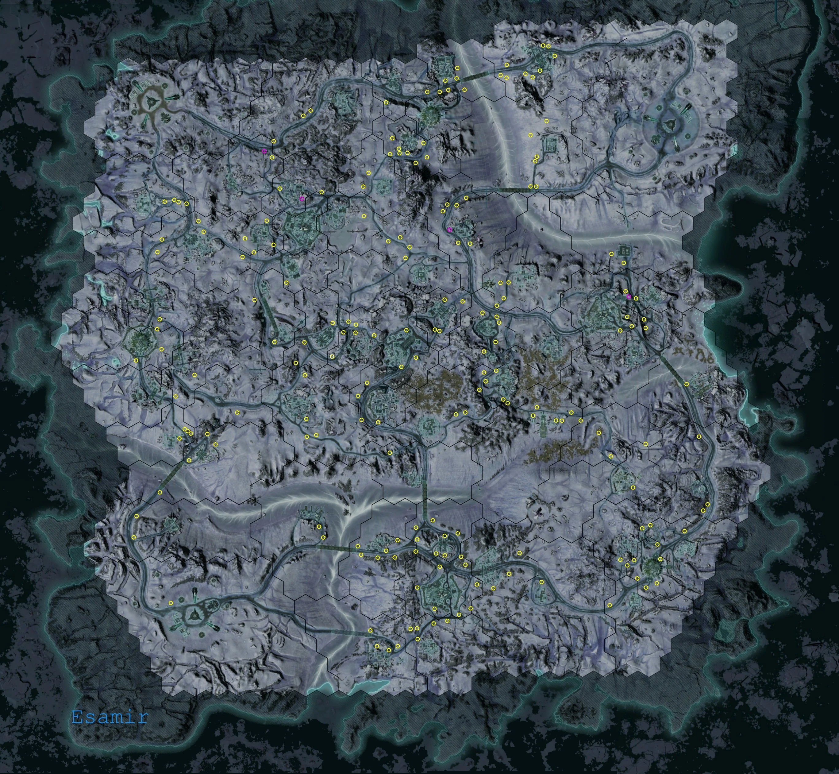 Planetside 2 Amerish Map