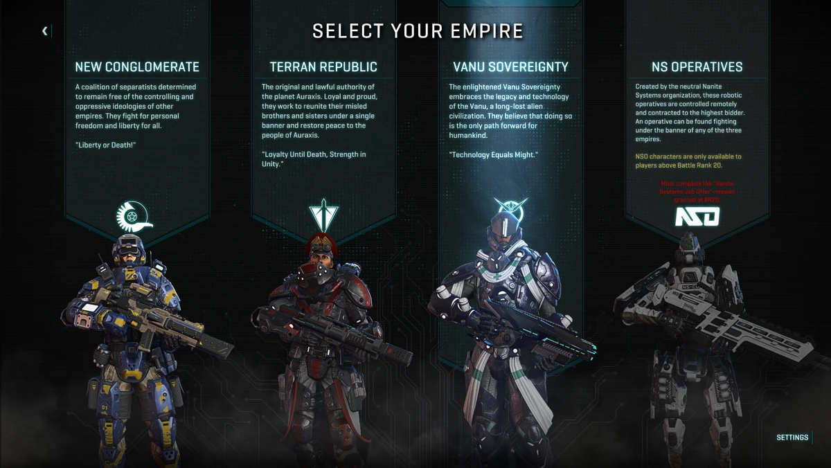 Planetside 2 New Conglomerate Engineer