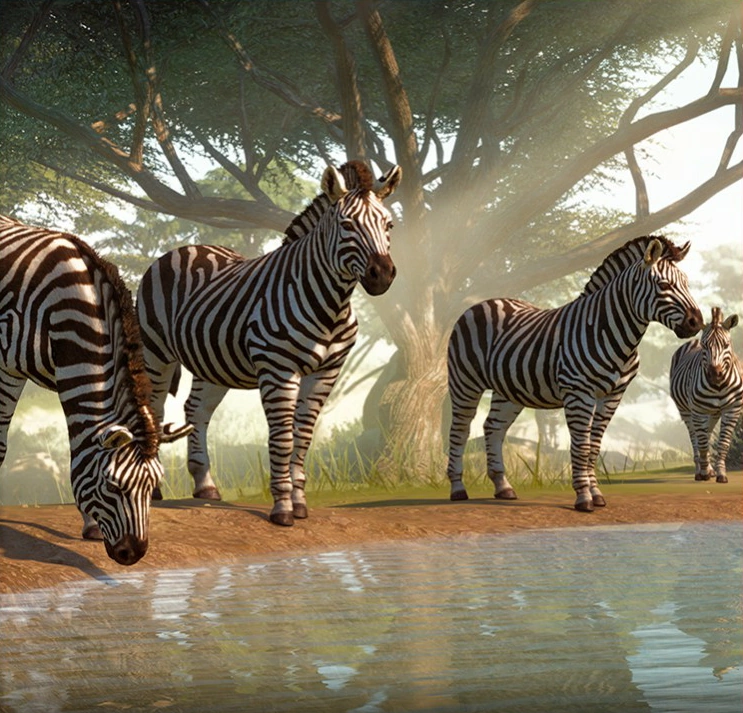 Zèbre des plaines | Wiki Planet Zoo | Fandom