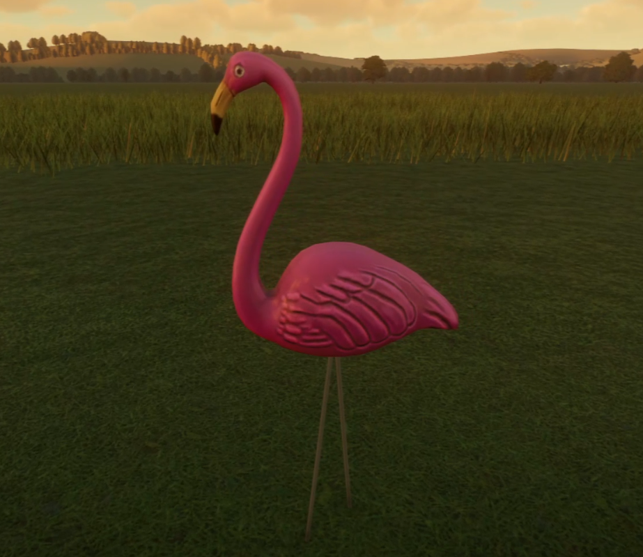 Lawn Flamingo (LeafProductions) | Planet Zoo Modding Library Wiki | Fandom