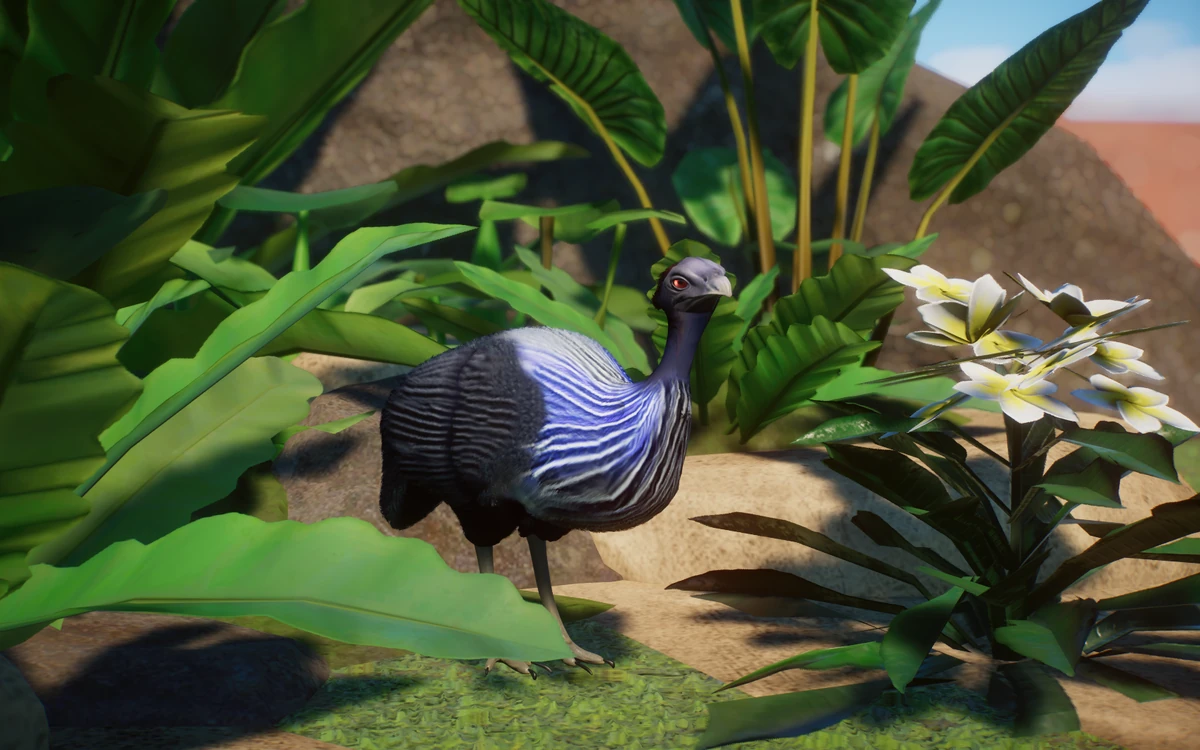 Vulturine Guineafowl (LeafProductions & Peacock2007) | Planet Zoo Modding Library Wiki | Fandom
