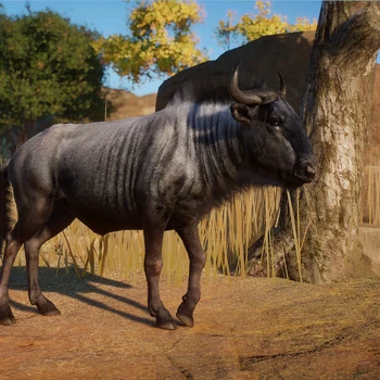 Blue Wildebeest (bubblywums & LeafProductions) | Planet Zoo Modding Library Wiki | Fandom