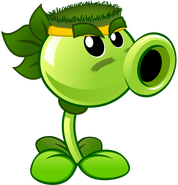 Commando pea | Plant vs zombies 3 Wikia | Fandom