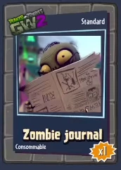 Zombie Journal (Invocation) | Wiki Plantes contre Zombies | Fandom