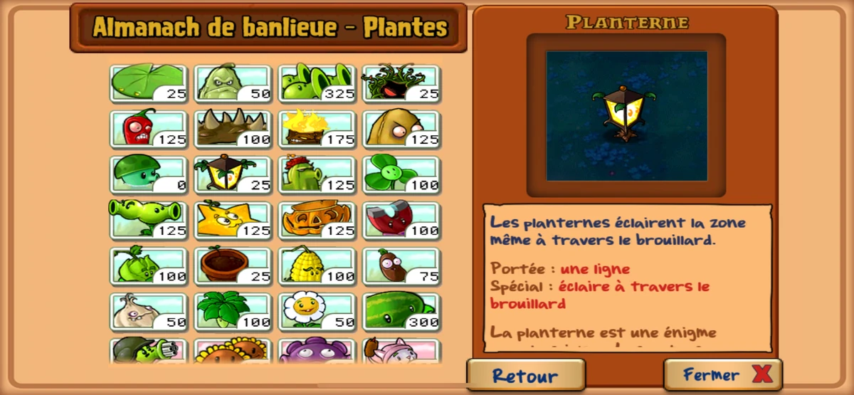 Planterne/Galerie | Wiki Plantes contre Zombies | Fandom