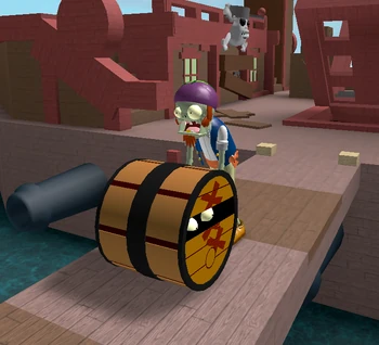 Barrel Roller Zombie | Plants vs Zombies 2: It's Fighting Time Improved ...