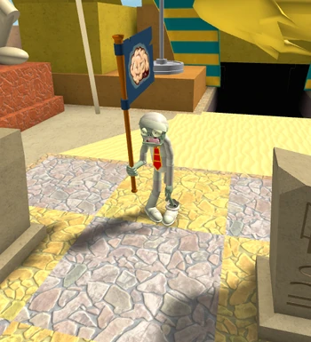 Flag Zombie | Plants vs Zombies 2: It's Fighting Time Improved Wiki ...