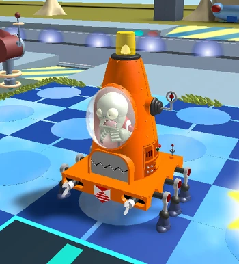 Robo-Cone Zombie | Plants vs Zombies 2: It's Fighting Time Improved ...