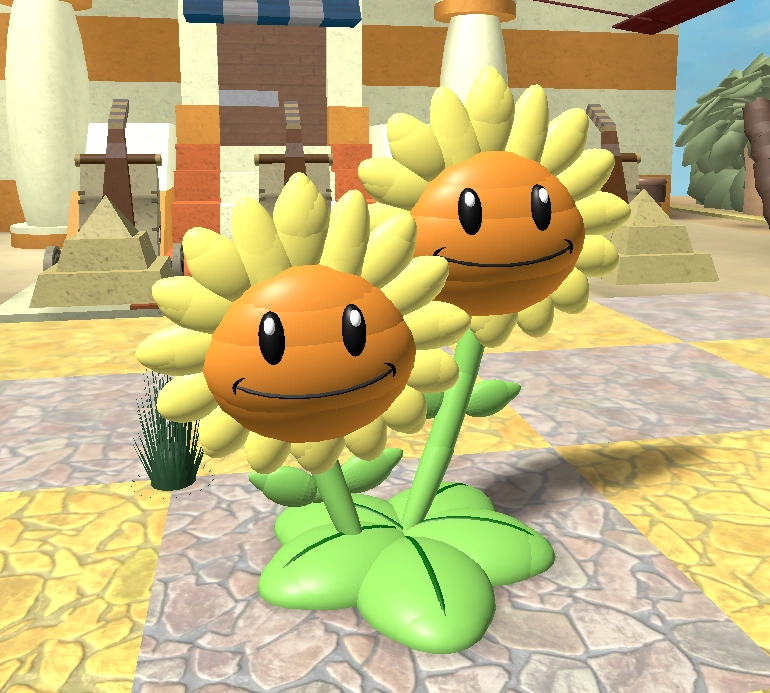 Twin Sunflower | Plants vs Zombies 2: It's Fighting Time Improved Wiki ...