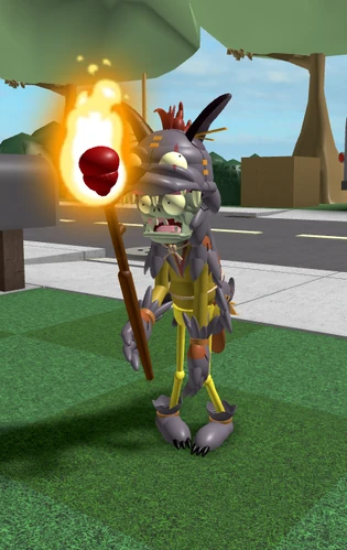 Torch Wolf Zombie | Plants vs Zombies 2: It's Fighting Time Improved ...
