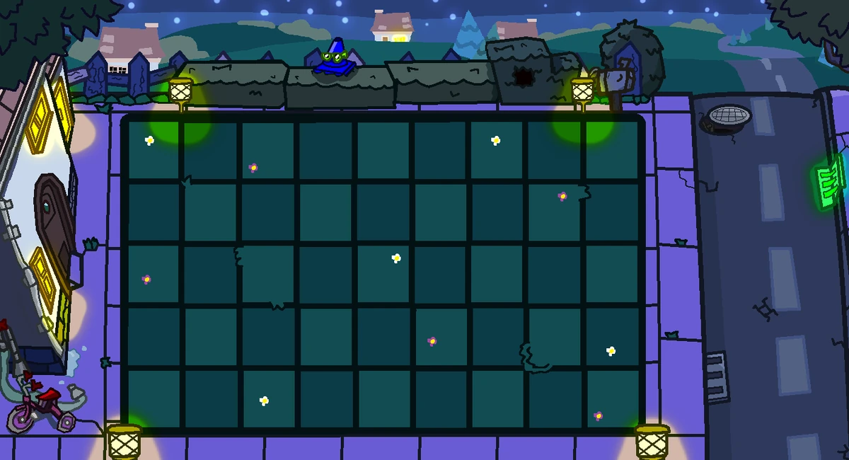 Frontyard Night | Plants vs Zombies Dimensional Destruction Plus Wiki ...