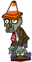 Conehead Zombie | Plants vs Zombies Dimensional Destruction Plus Wiki ...