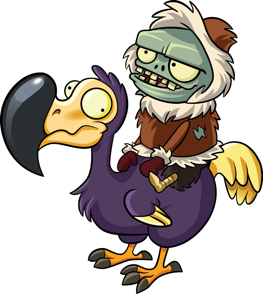 Dodo Rider Zombie | Plants vs. Zombies Roleplay Wiki | Fandom