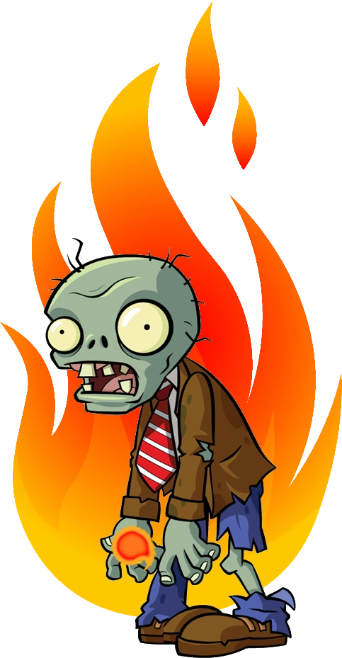 Fire Zombie | Plants vs. Zombies Roleplay Wiki | Fandom
