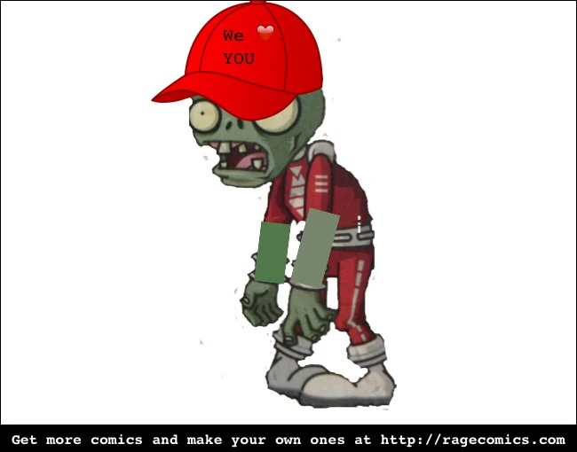 Fan Zombie | Plants vs. Zombies Roleplay Wiki | Fandom