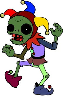 Corrupt Jester Zombie | Plants vs. Zombies Roleplay Wiki | Fandom