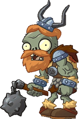 Viking Mace Zombie | Plants vs. Zombies Roleplay Wiki | Fandom