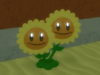 Twin Sunflower | Plants vs zombies the lawn Wiki | Fandom