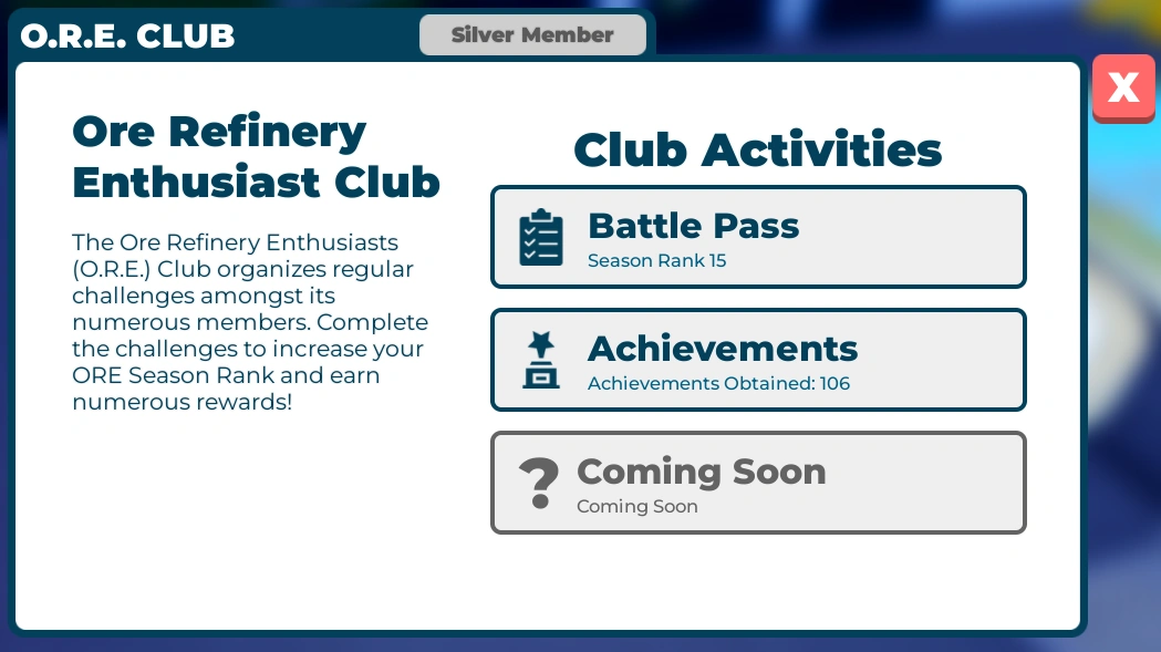The O.R.E. Club | Ore Tycoon 2 Wiki | Fandom