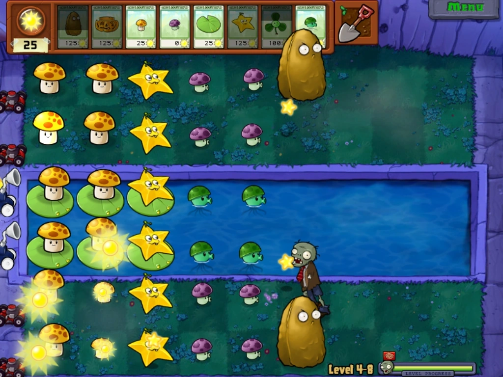 Уровень 4-8 | Plants vs. Zombies Wiki | Fandom