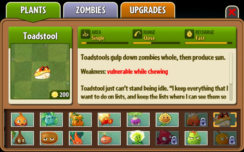 Поганка | Plants vs. Zombies Wiki | Fandom