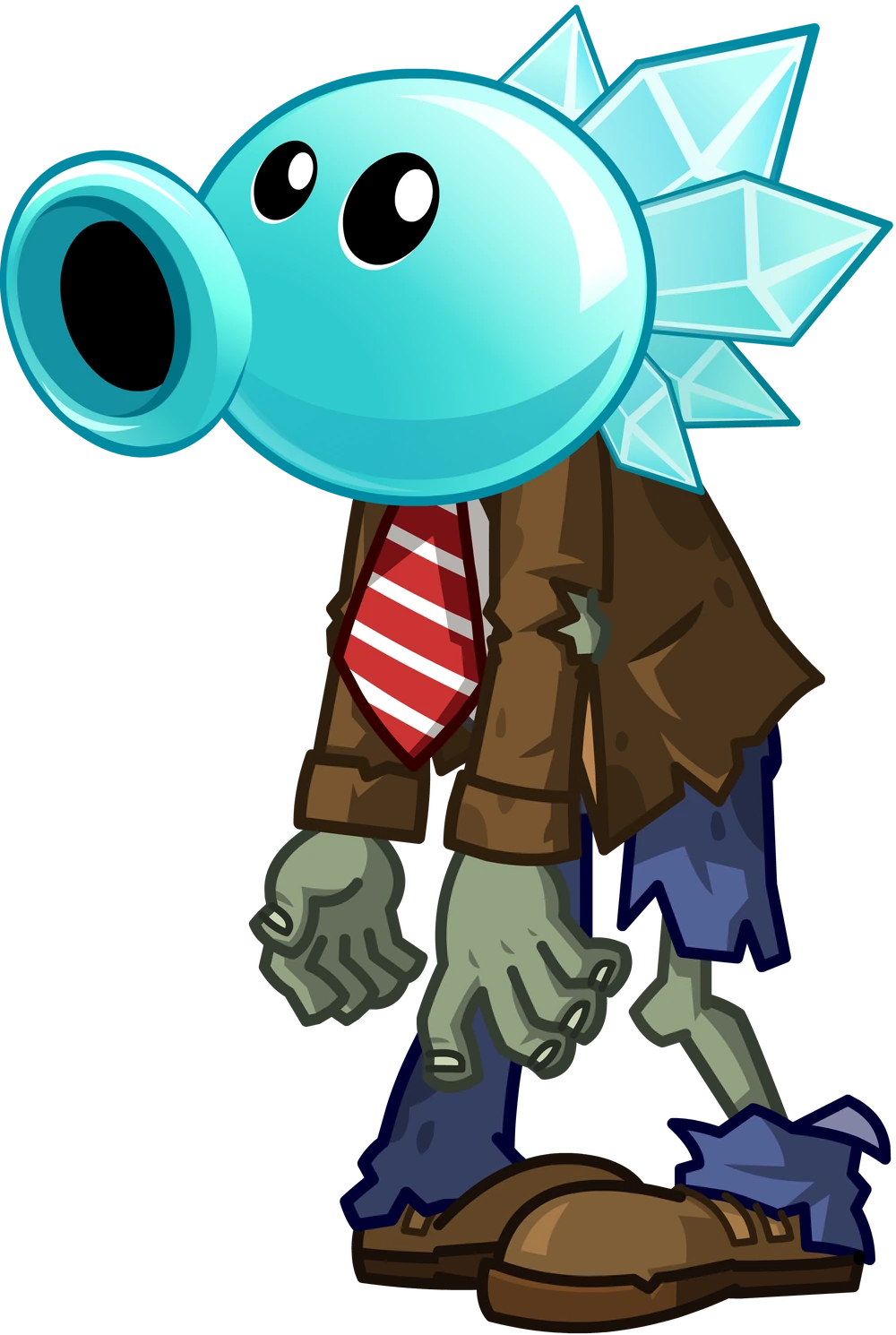 Снежный зомби-горох | Plants vs. Zombies Wiki | Fandom